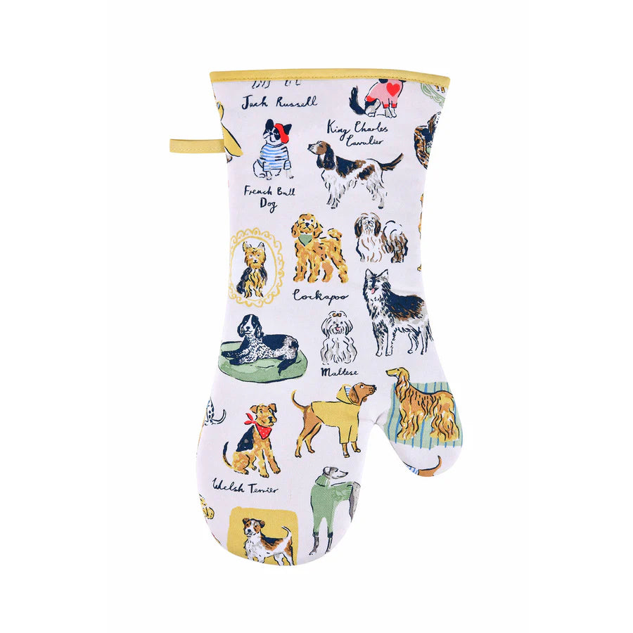 Ulster Weavers Gauntlet Oven Mitt, Best in Show Dogs – Kitchen Boutique ...