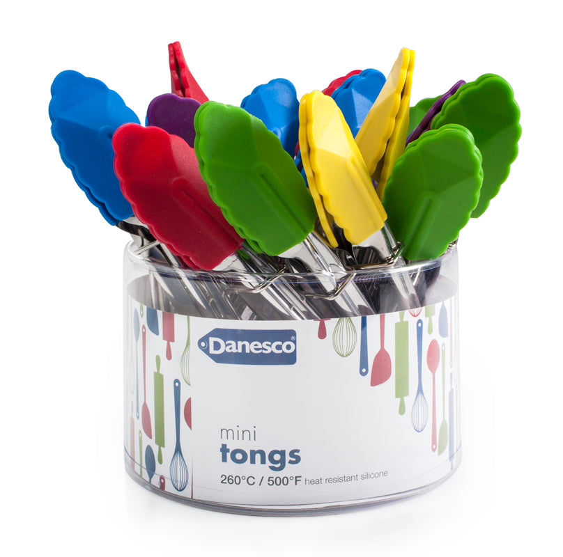 Danesco Mini Tongs (Assorted Colours) – Kitchen Boutique Canada