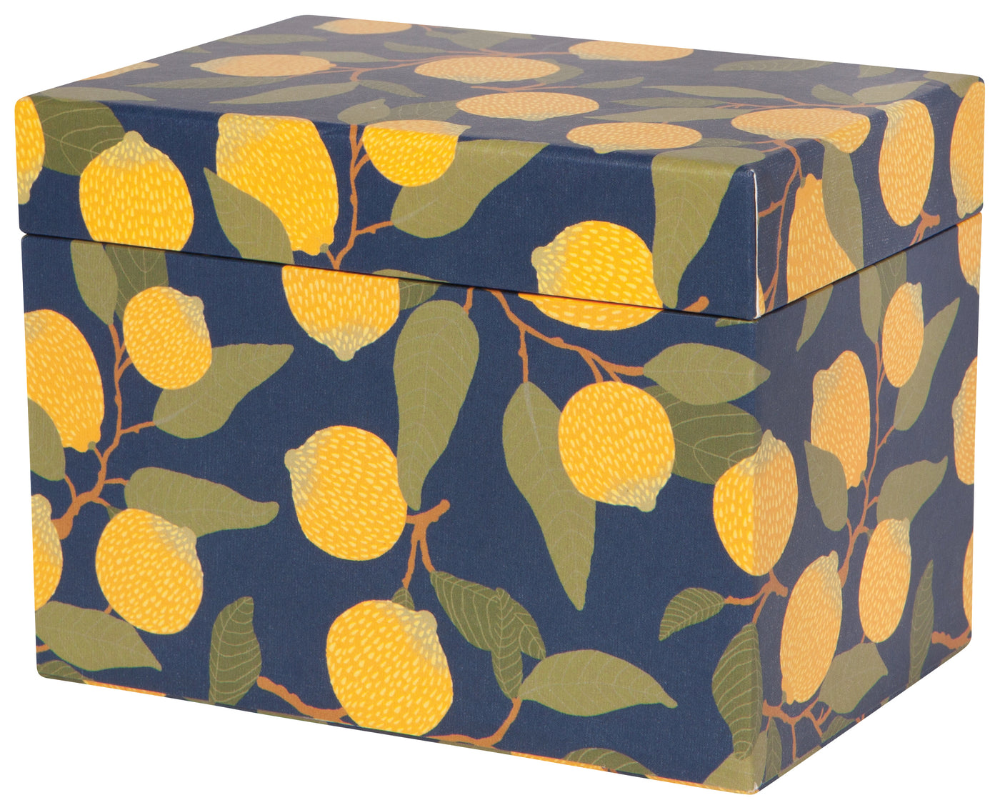 Danica Now Designs Recipe Card Box, Lemons – Kitchen Boutique Canada