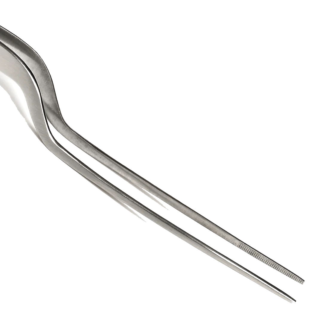 Browne Precision Stainless Steel Offset Tongs 8 Inch – Kitchen Boutique ...