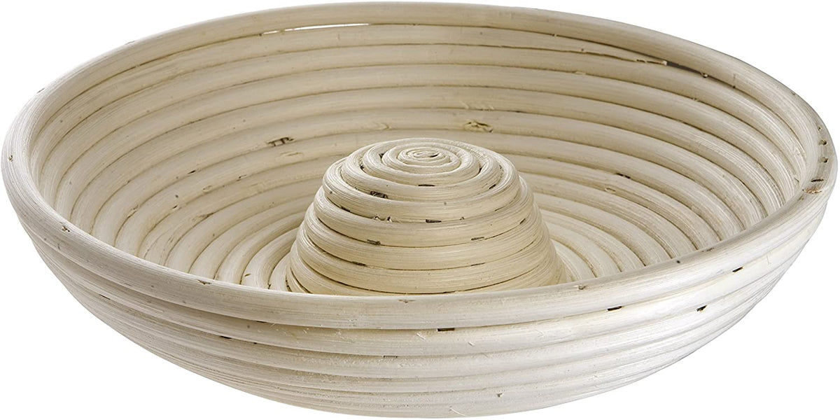 Banneton Round Bread Proofing Basket with Riser 1 kg – Kitchen Boutique ...